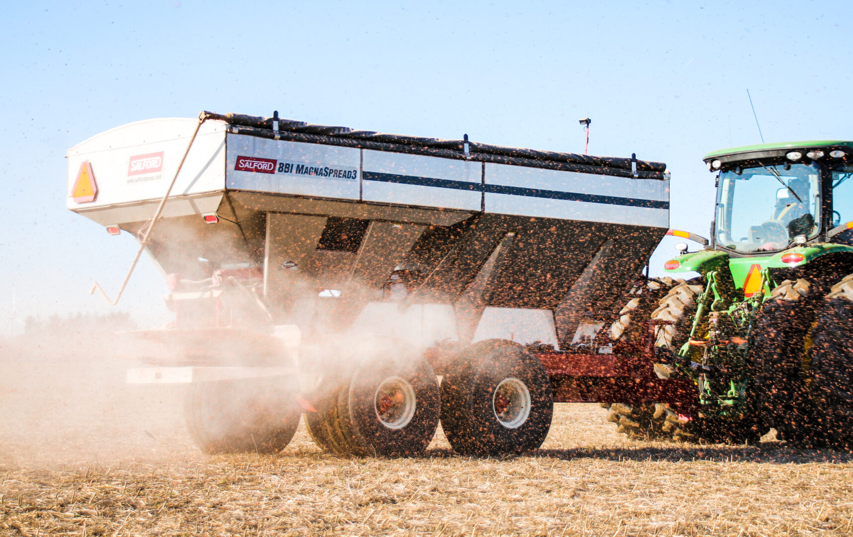 MagnaSpread Truck Mount Spinner Spreader - Salford Group Inc.